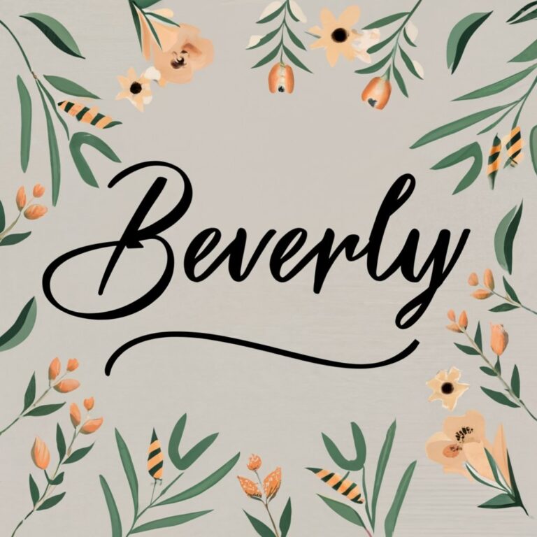 Unlocking the Spiritual Meaning of the Name Beverly